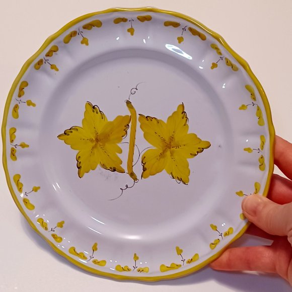 Peasant Village | Dining | Ten Vintage 75 Ceramic Stoneware Yellow ...